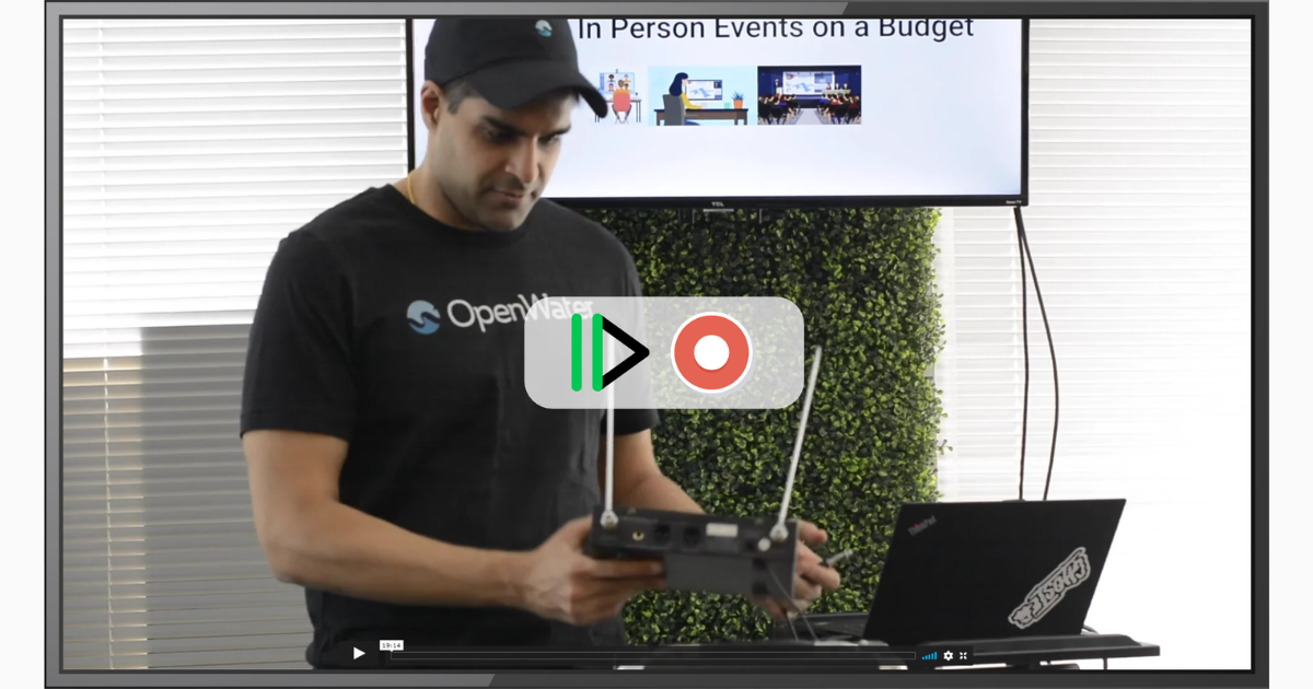 Hybrid Conference Strategy + Hands on AV Training